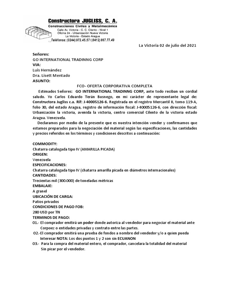 FCO23032021-001 Maira Baez | PDF | Business