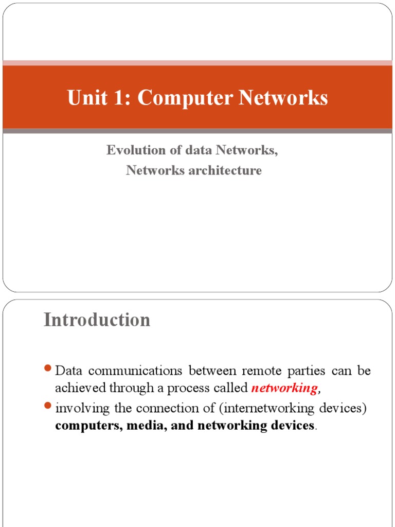 Data Networks: Architecture and Standards | PDF | Computer Network ...