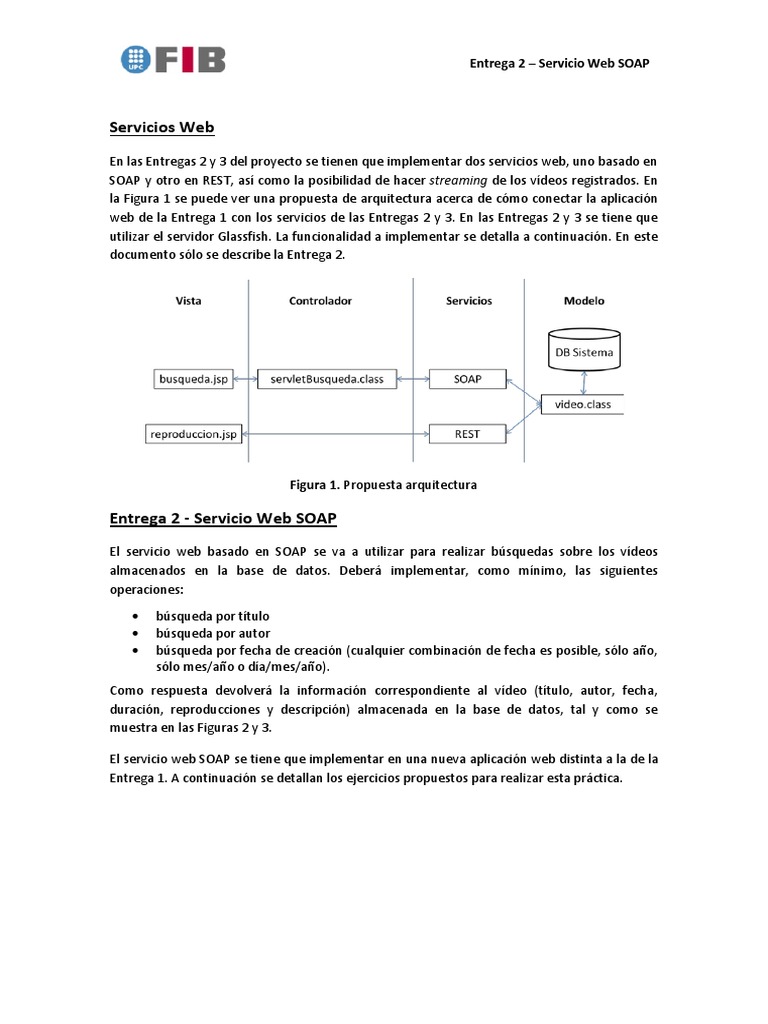 ISDCM Proyecto Entrega 2 | PDF | Jabón | Servicio web