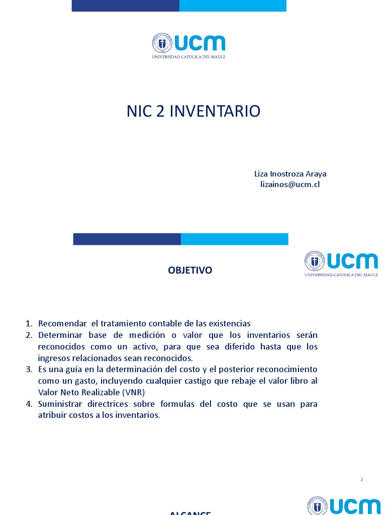 Nic 2 | PDF | Costo | Economias