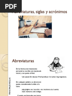 20 Ejemplos de Siglas y Su Significado | PDF
