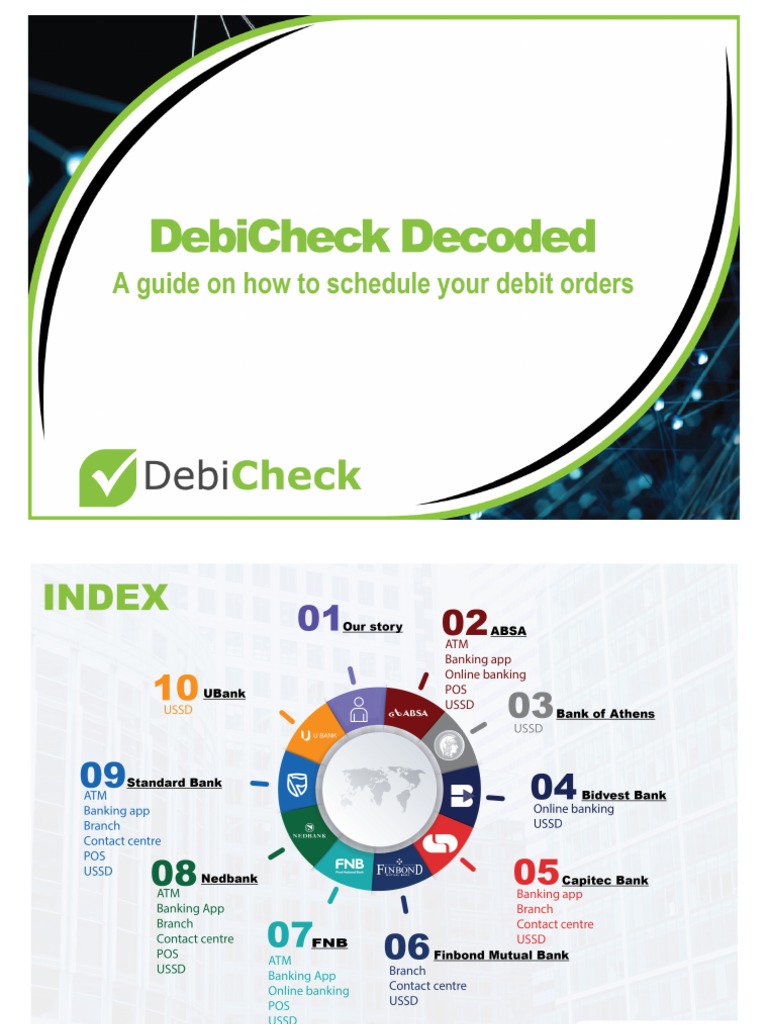 DebiCheck Decoded | PDF | Personal Identification Number | Debit Card