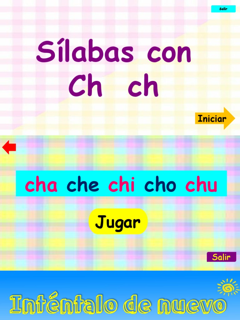 Silaba CH | PDF | Relaciones personales, crianza y desarrollo personal