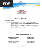 Certification Load Allowance 2025 | PDF