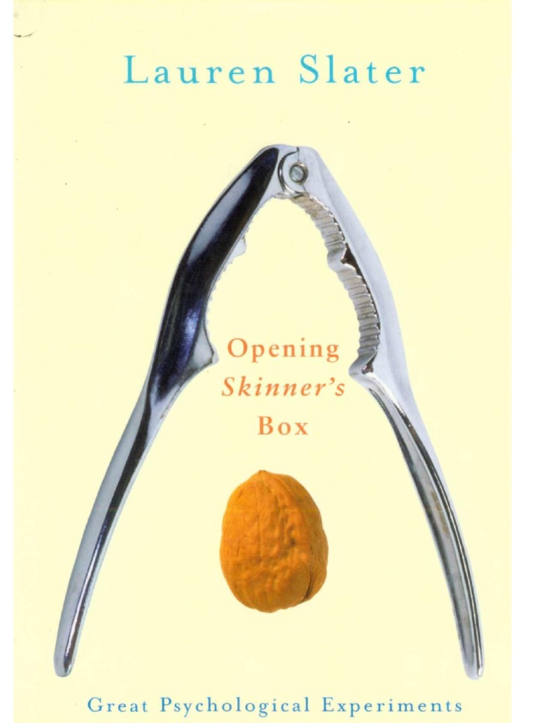 Opening Skinner's Box | PDF | Psychology | Psychological Concepts