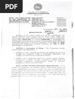 Comelec Resolution No. 10884 | PDF