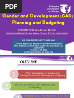 GMEF: Framework for Gender Mainstreaming | PDF | Audit | Gender