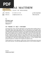 Glints CV Template | PDF