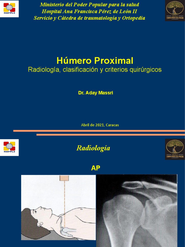 Humero Proximal | PDF | Lesión | Traumatologia
