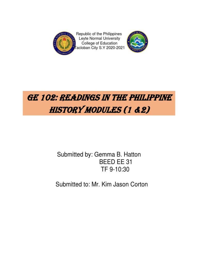 Philippine History Study Guide | PDF | Science | Science And Technology