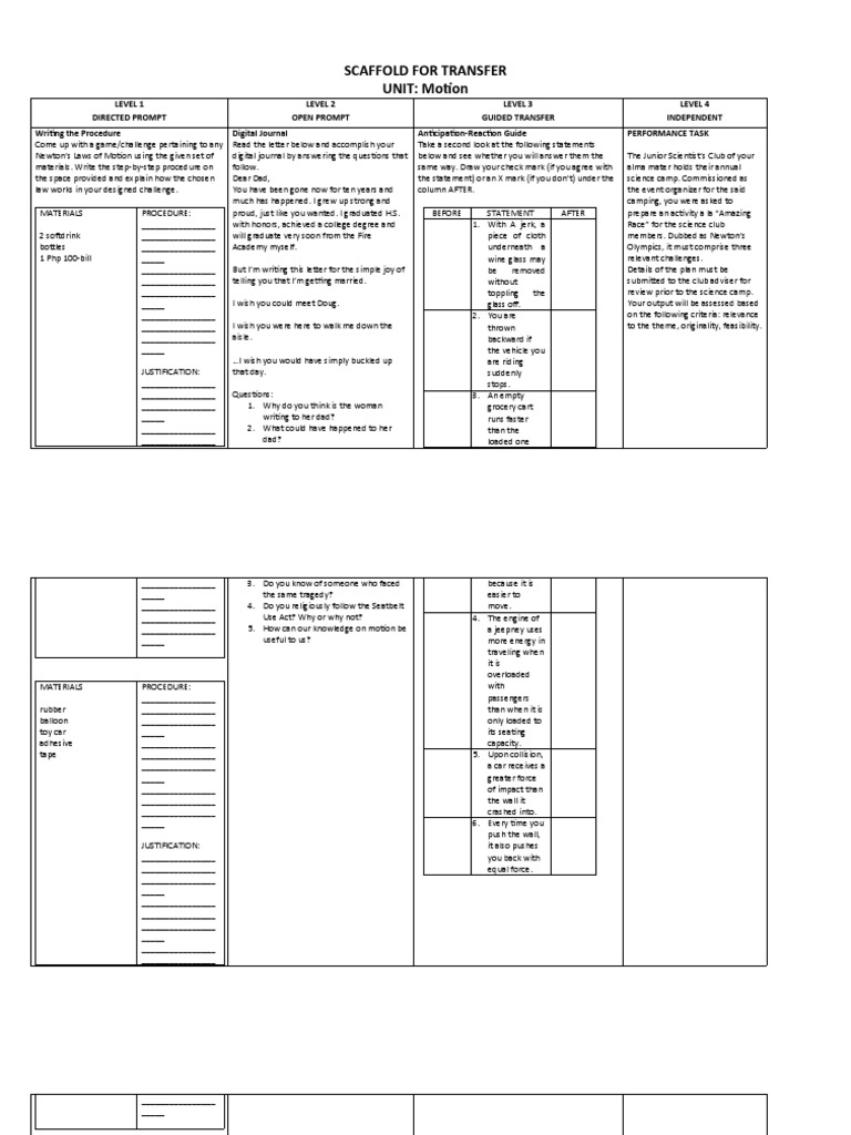 Scaffold For Transfer | Download Free PDF | Nature