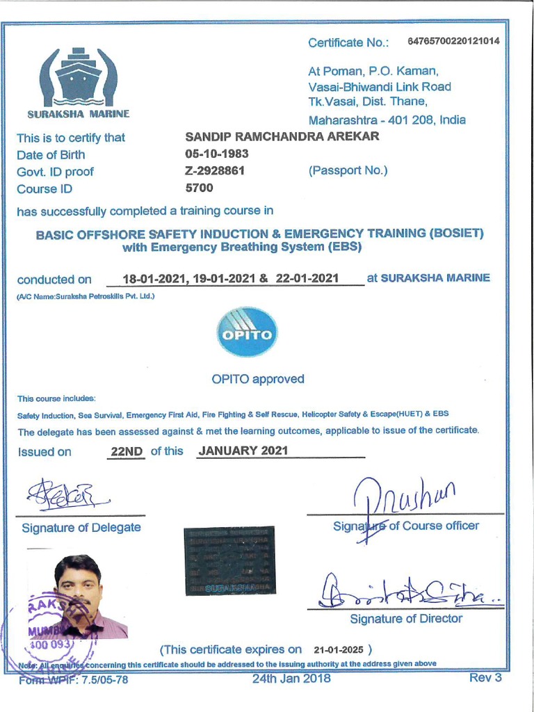 Bosiet Opito 2021 | PDF