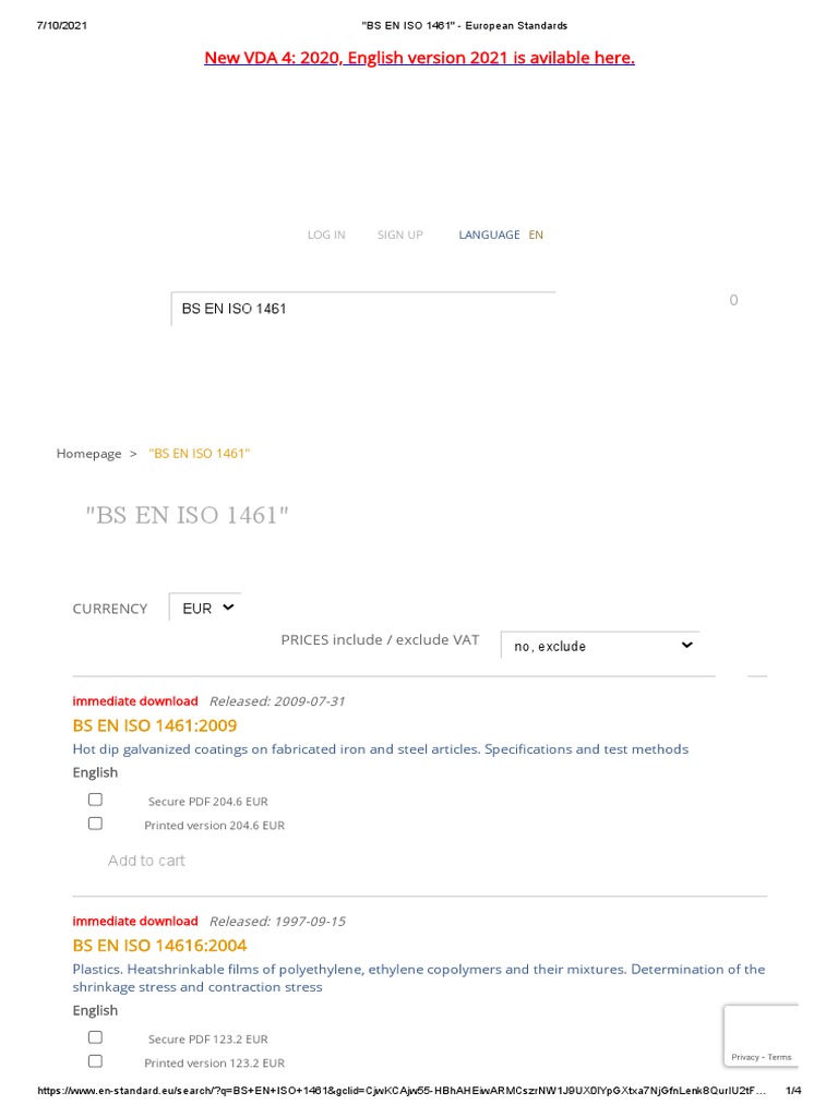 BS EN ISO 1461 - European Steelspecs Jinsteel | PDF | Galvanization ...