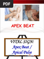 Apex Beat Assessment in Nursing | PDF | Heart Rate | Heart