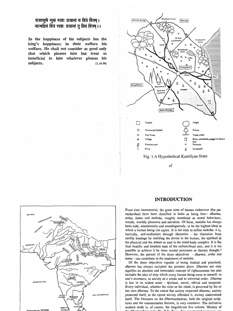 Arthashastra Introduction | PDF
