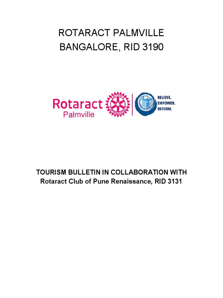 Tourism Bulletin - Bangalore | PDF | Bangalore | Transport