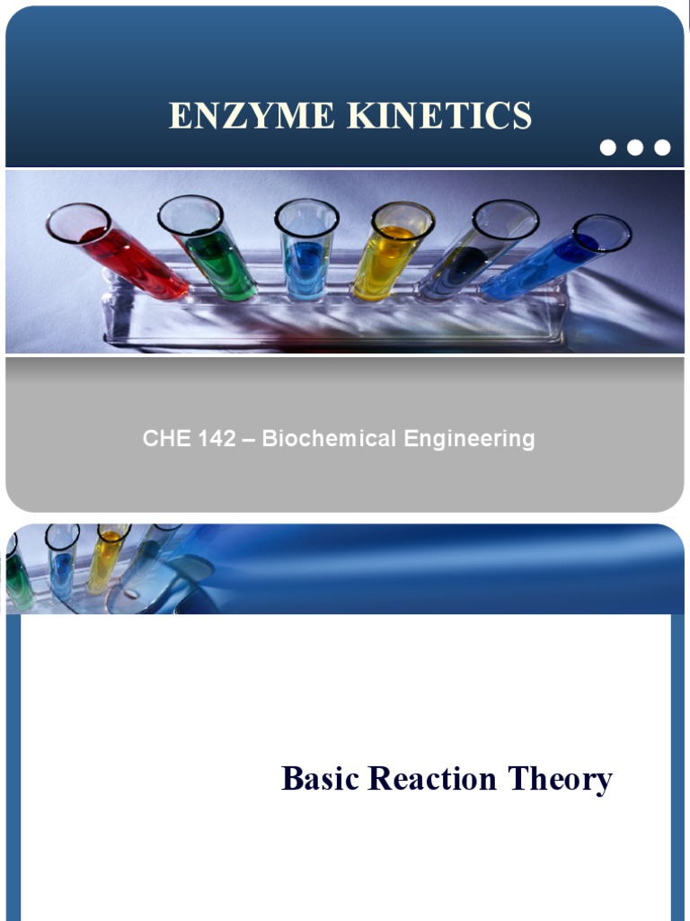 03 Enzyme Kinetics | PDF | Enzyme Kinetics | Reaction Rate