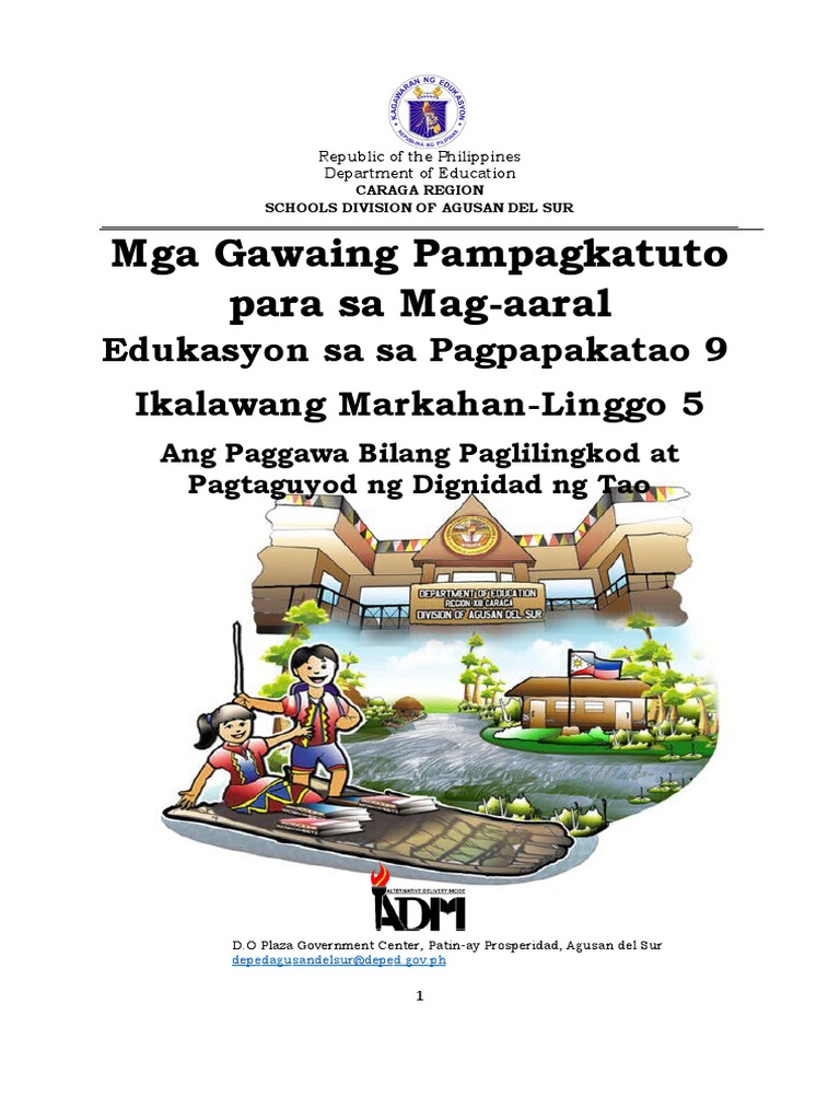 EsP9 Q2 W 5 - LAS | PDF