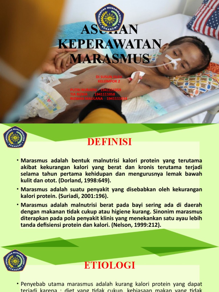 Asuhan Keperawatan Marasmus | PDF | Sains & Matematika