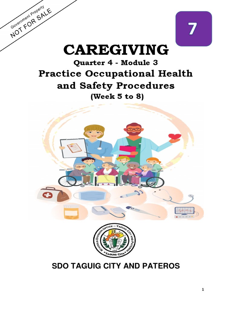 Caregiving: Practice Occupational Health and Safety Procedures | PDF ...