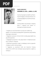 Mga Patakaran at Programa Ni Pangulong Ferdinand E. Marcos: (Disyembre ...