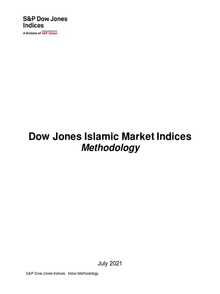 Dow Jones Islamic Market Indices: Methodology | PDF | Stock Market ...