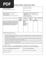 4M USMCA CUSMA T MEC Certification of Origin Spanish Version 3 | PDF