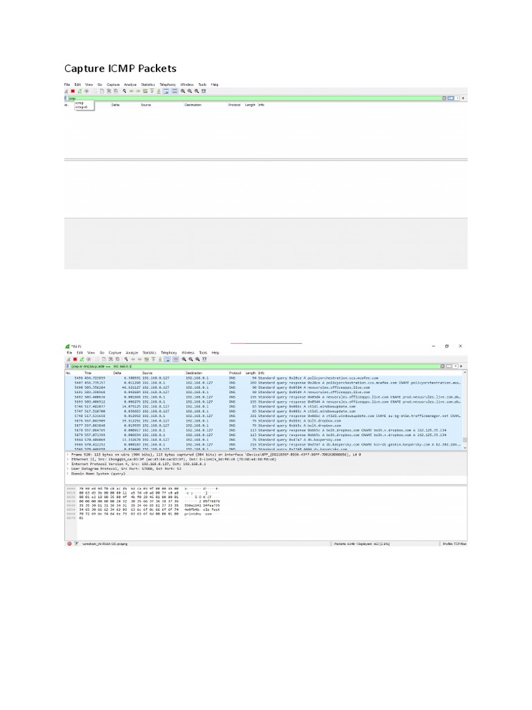Analyzing Application Layer Protocol Using Wireshark | PDF ...