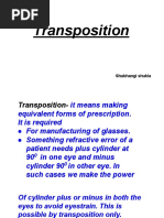 Optical Crosses and Transposition | PDF | Natural Philosophy | Lenses