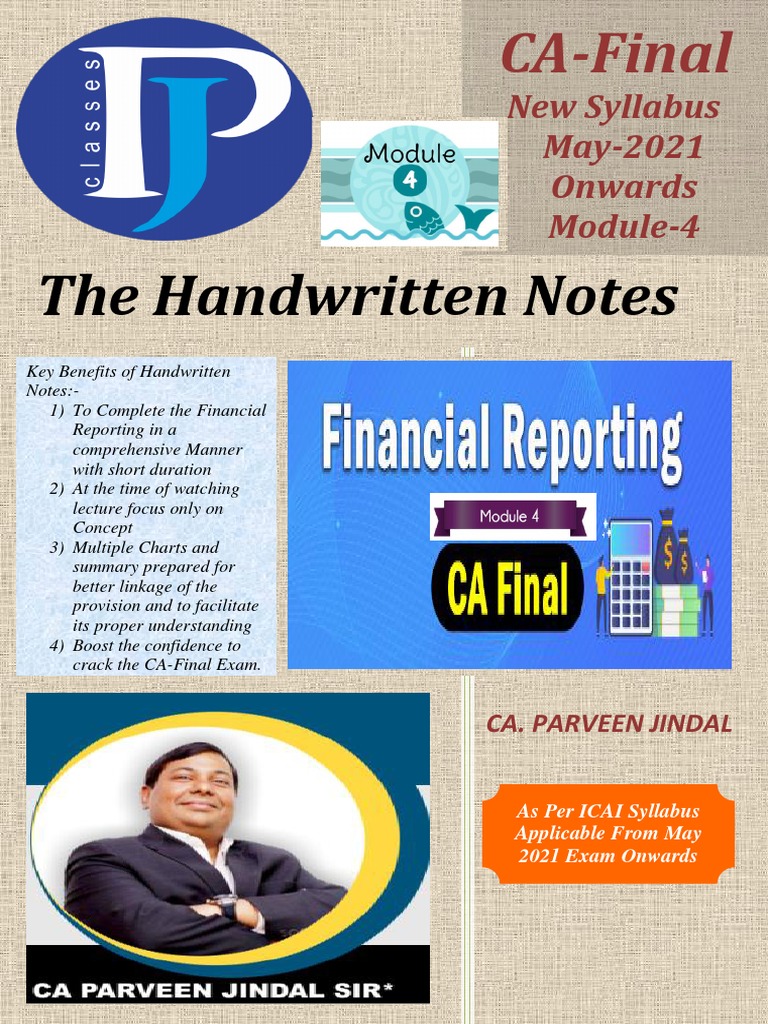The Handwritten Notes: New Syllabus May-2021 Onwards Module-4 | PDF ...