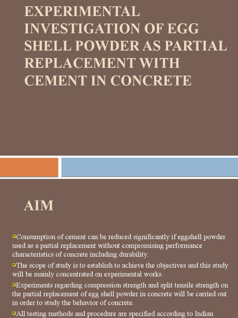 Egg Shell | PDF | Concrete | Cement