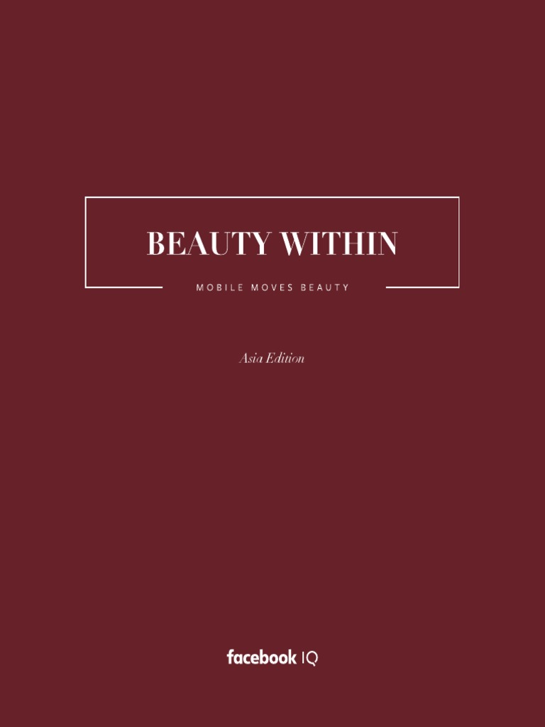 FB Beauty Guide Asia Edition | PDF | Facebook | Smartphone