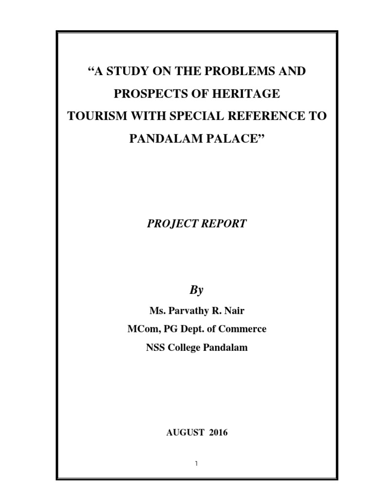 Project Heritage | PDF | Cultural Heritage | Kerala