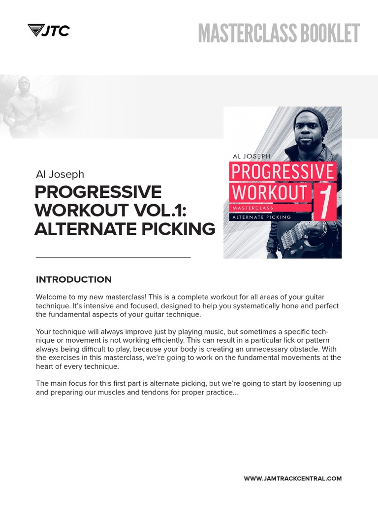 .Aj PW Masterclass Vol1 Members PDF | PDF | Scale (Music) | Music Theory