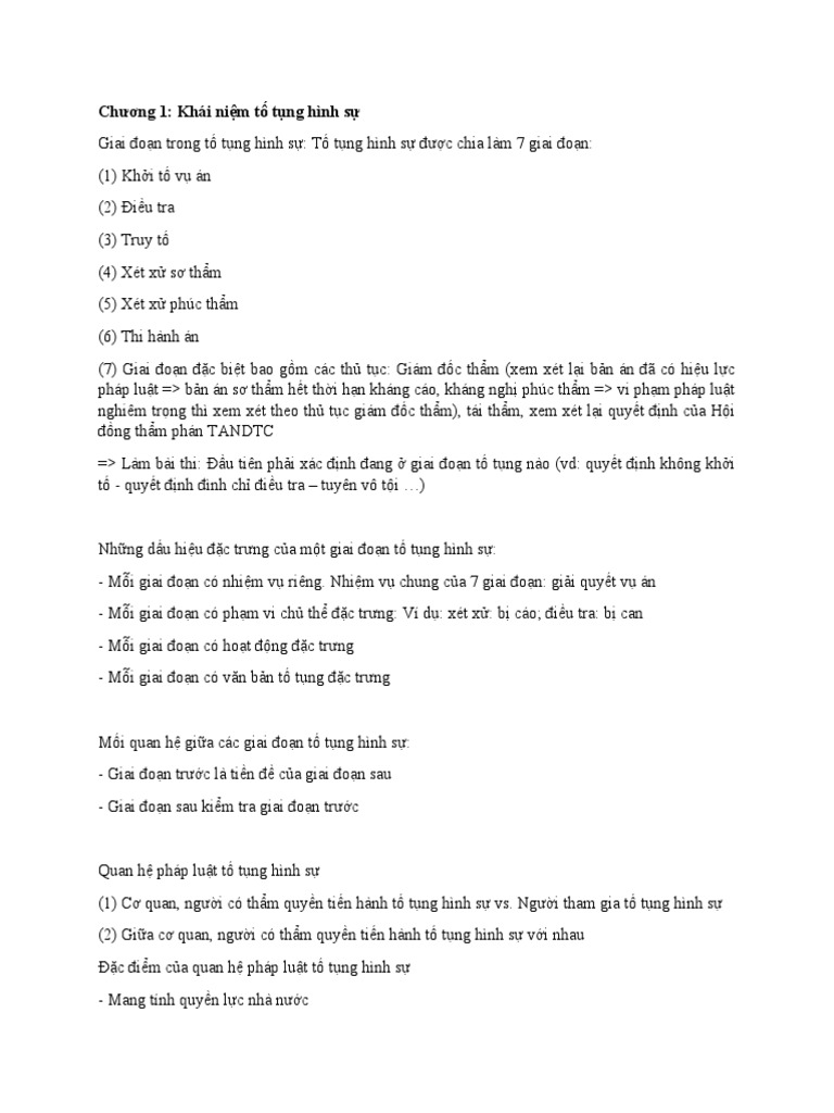 Note Bài Giảng - TTHS | PDF