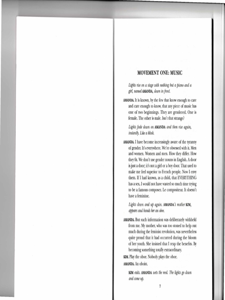 A Feminine Ending | Download Free PDF | Entertainment (General)