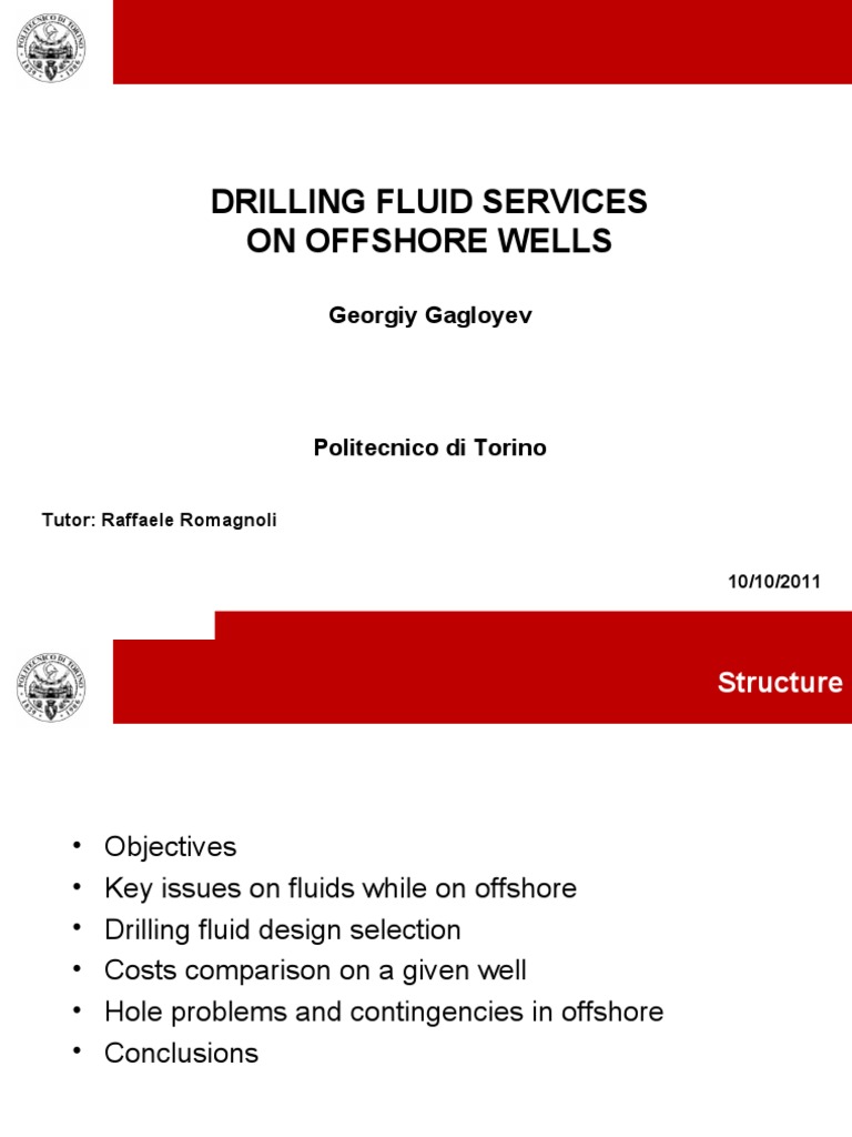 Drilling Fluid Services | PDF | Oil Well | Chemical Engineering