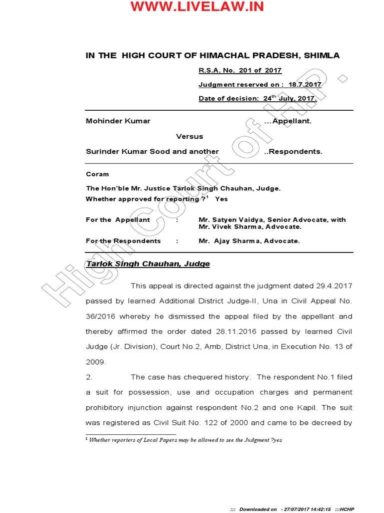 Decree Holder Should Not Suffer | PDF | Lawsuit | Judgment (Law)