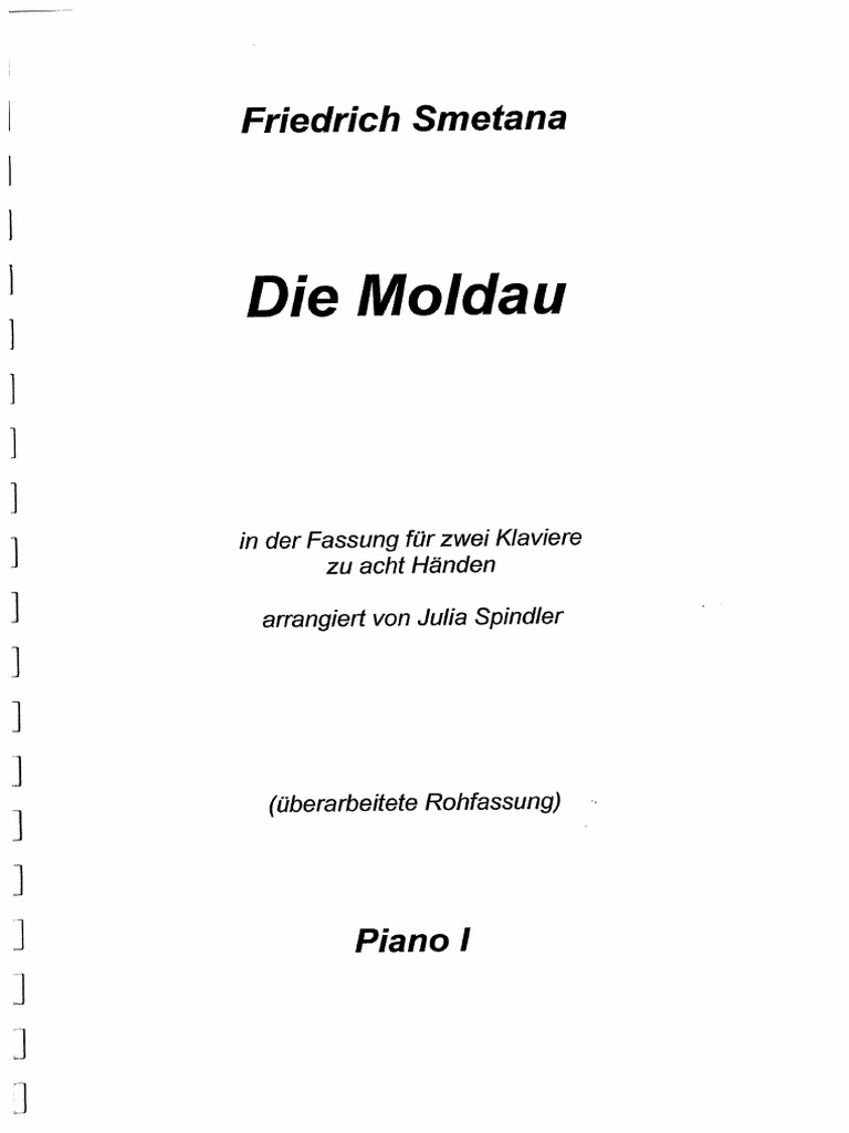 +Smetana-Moldau-Piano I | PDF
