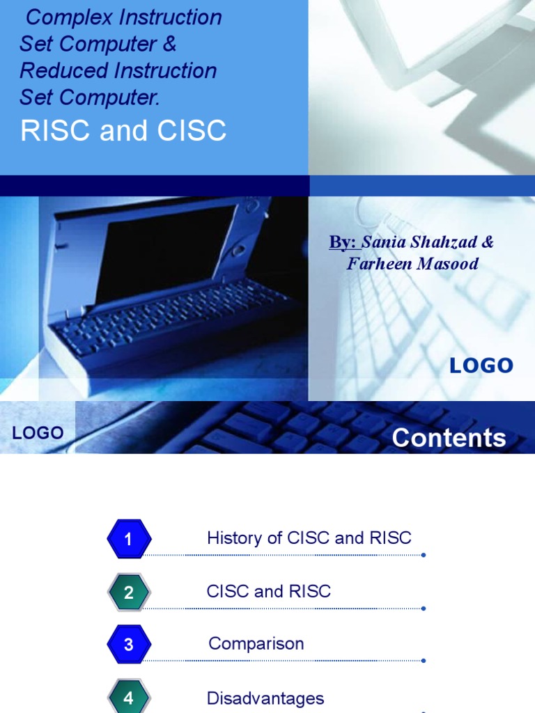 Risc and Cisc: Set Computer & Reduced Instruction Set Computer | PDF ...