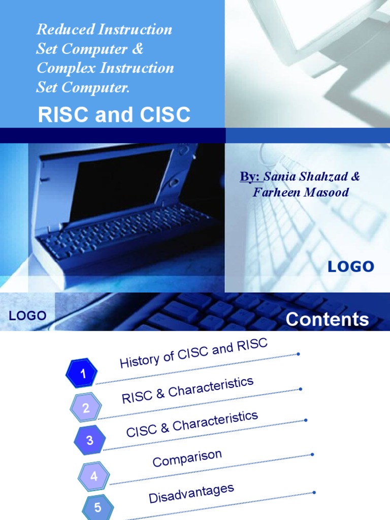 Risc and Cisc: Reduced Instruction Set Computer & Complex Instruction ...