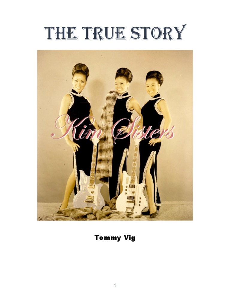 Tommy Vig English The Kim Sisters Book | PDF | Defamation | Violence