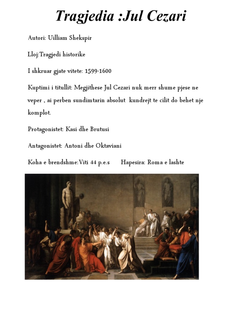 Tragjedia JUL CEZARI | PDF