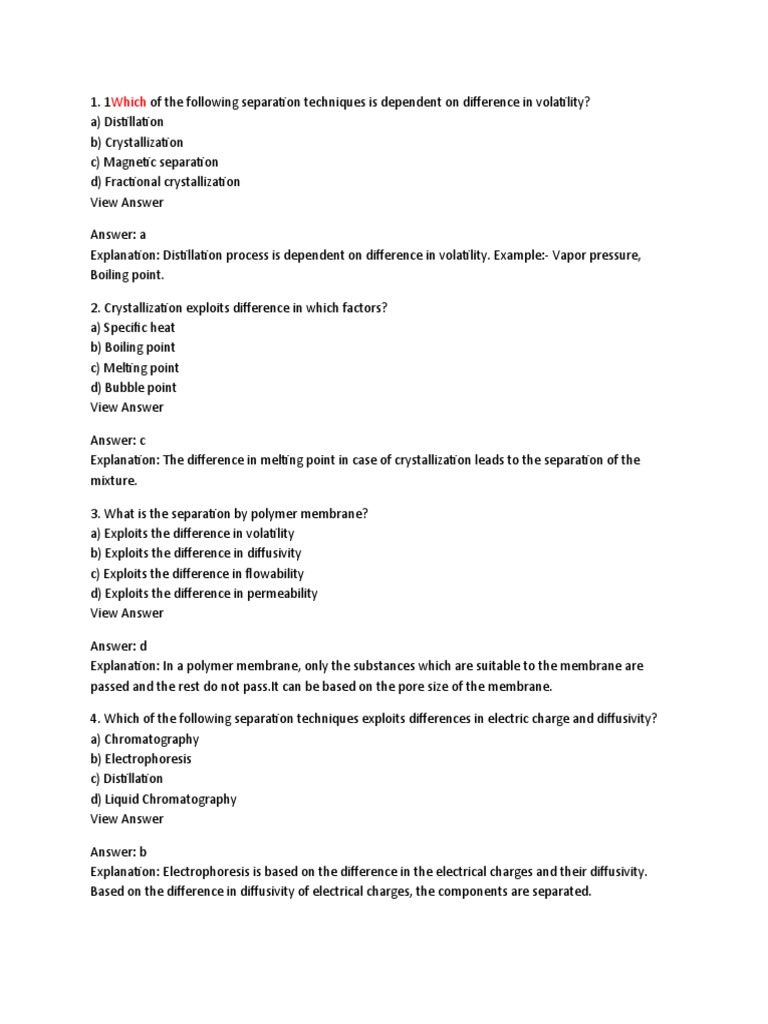 Advanced Seperation Technology24 - 6-2021 | PDF | Osmosis | Distillation