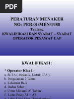 K3 Bejana Tekan Dan Tangki Timbun - Ringkasan Permenaker No. 37 Tahun 2016 - by HSE | PDF
