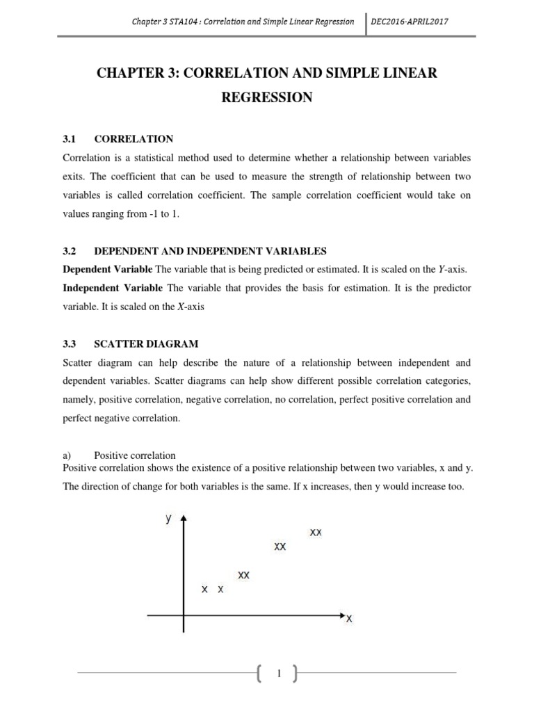 Statistics: Correlation & Regression | PDF | Correlation And Dependence ...
