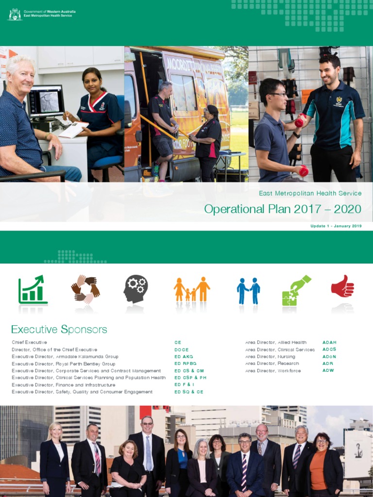 Operational Plan 2017 - 2020: East Metropolitan Health Service | PDF ...