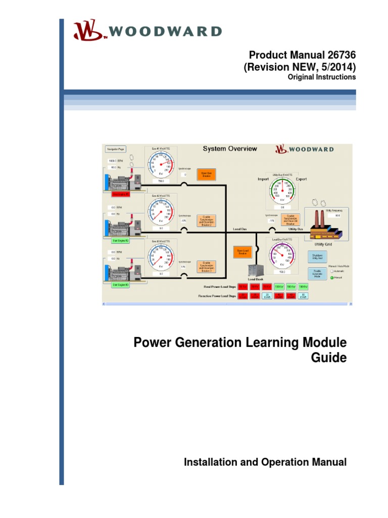 Power Generation Learning Module Guide: Product Manual 26736 (Revision ...