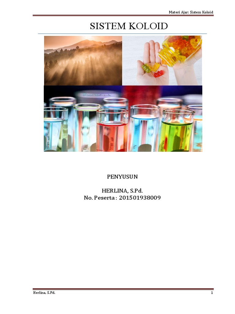 Sistem Koloid: Konsep Dasar dan Aplikasinya dalam Kehidupan Sehari-hari ...