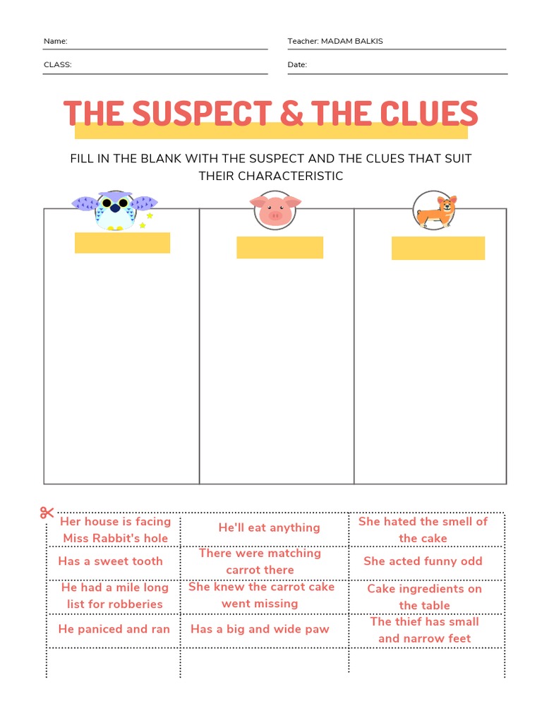 Case of the Missing Carrot Cake | PDF